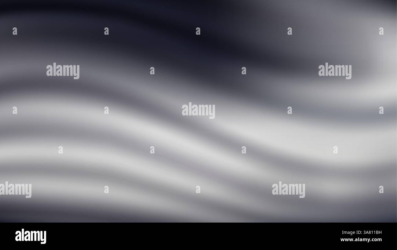 blurred abstract background with soft flowing wave patterns in dark and ...