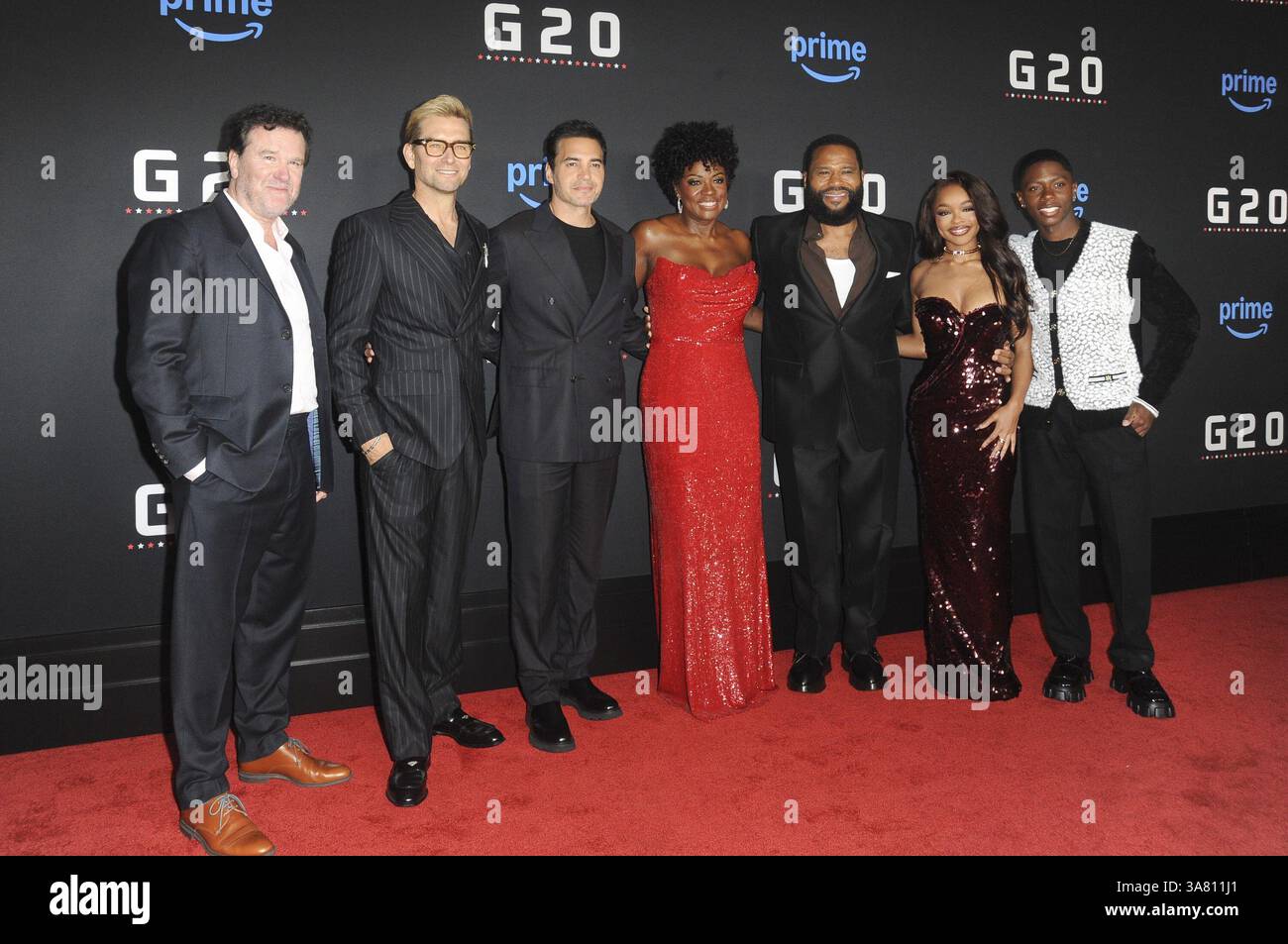 Ca. 27th Mar, 2025. Douglas Hodge, Antony Starr, Ramon Rodriguez, Viola ...