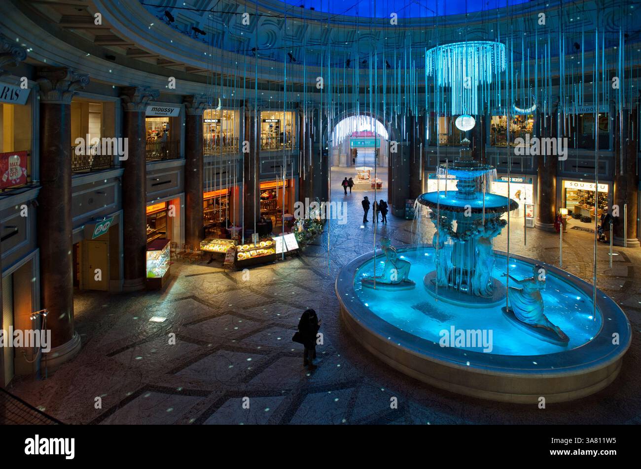 Renaissance-inspired Venetian-style interior of the former Venus Fort ...