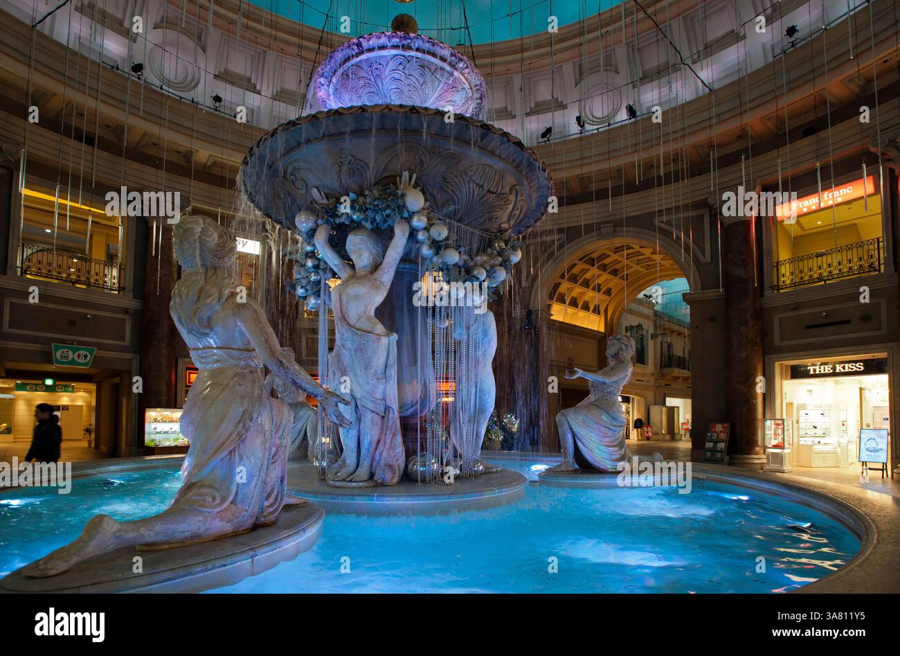 Renaissance-inspired Venetian-style interior of the former Venus Fort ...