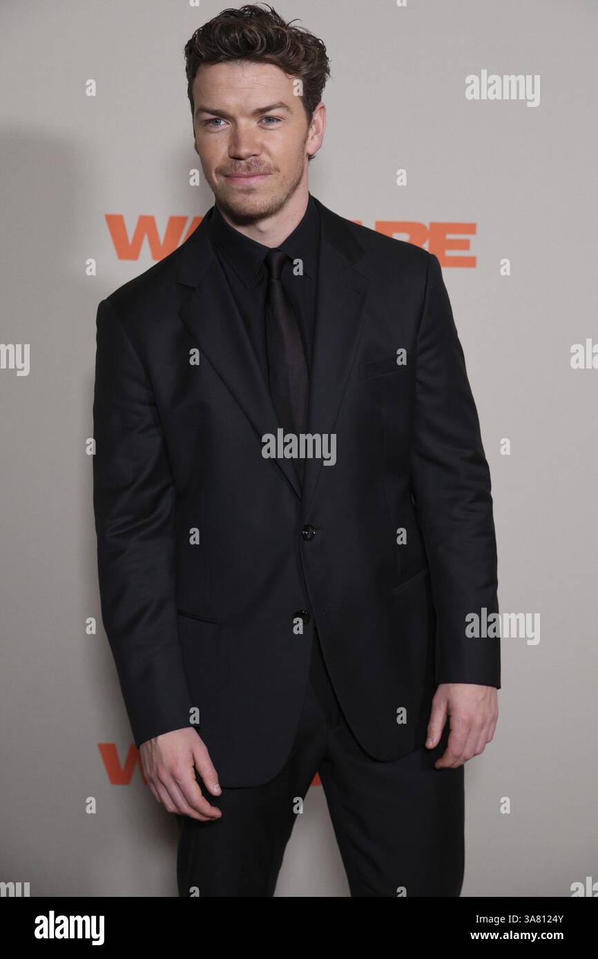 Ca. 27th Mar, 2025. Will Poulter at arrivals for WARFARE Premiere ...
