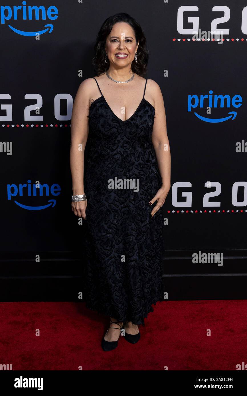 Patricia Riggen attends the arrivals of the Amazon MGM Studios “G20 ...