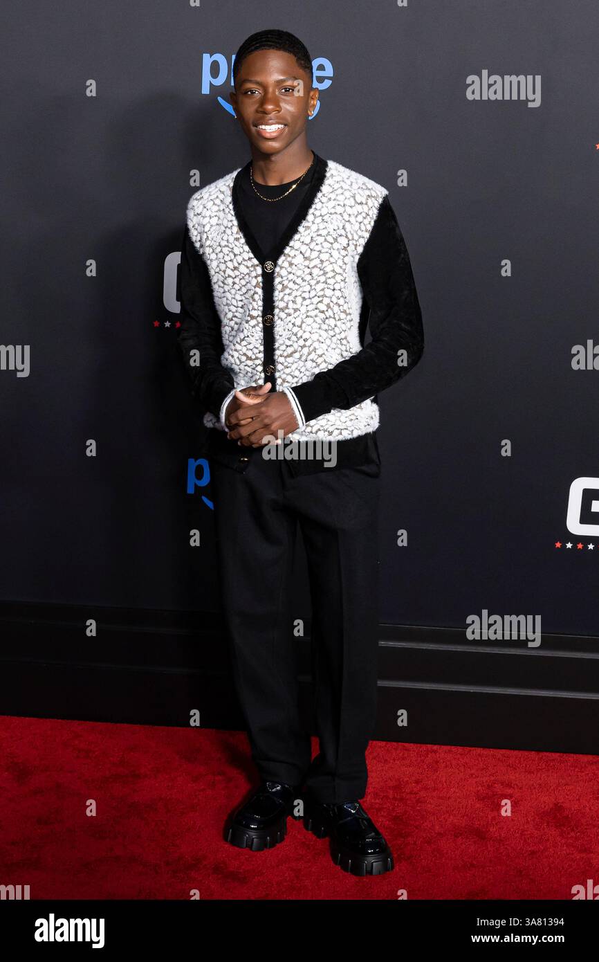 Hollywood, USA. 27th Mar, 2025. Christopher Farrar attends the arrivals ...