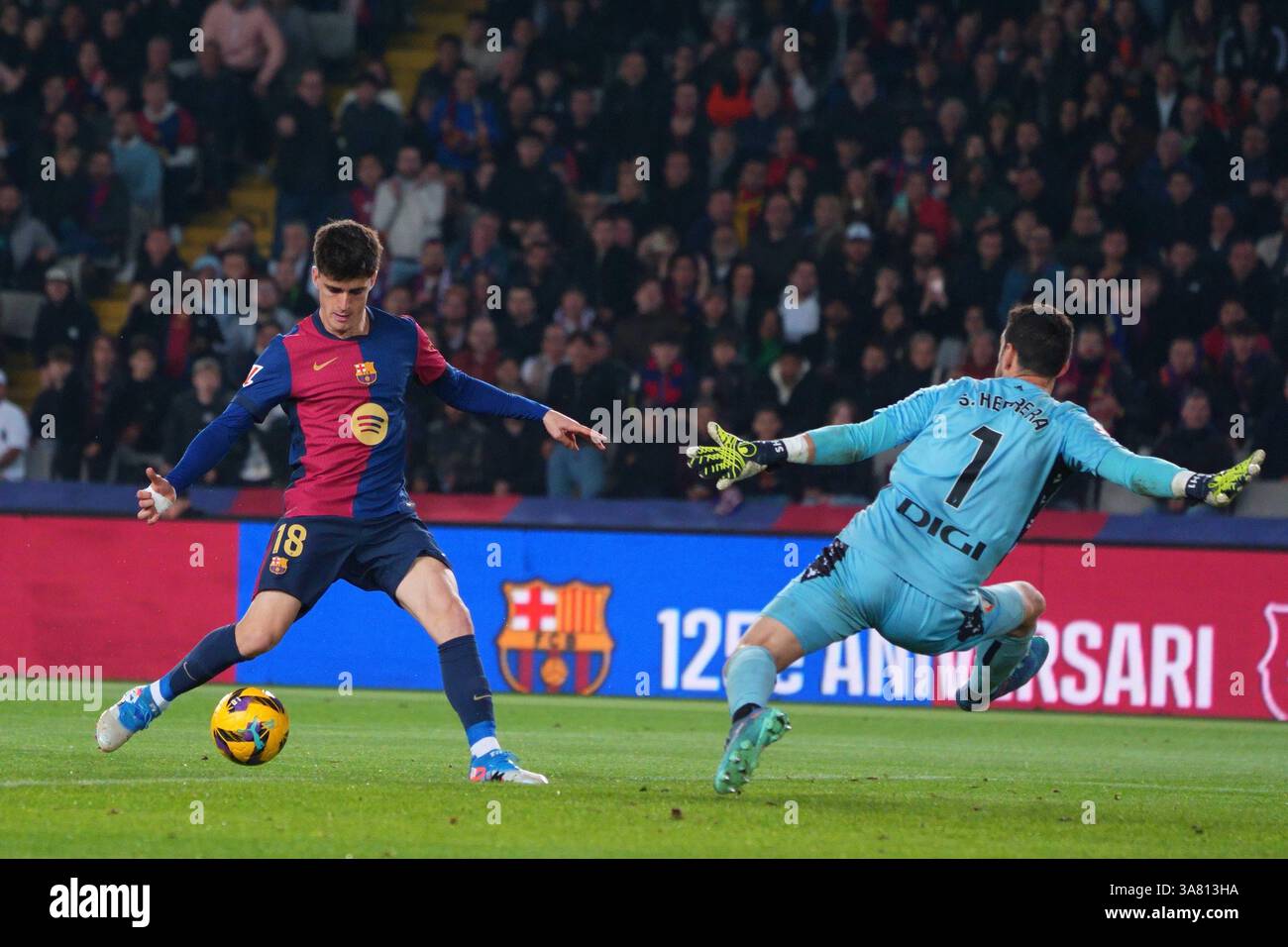 27th March 2025; Estadi Olímpic Lluís Companys, Barcelona, Spain ...