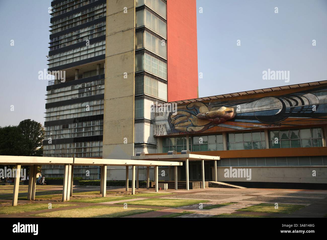 Mexico, Mexico. 16th Mar, 2025. The UNAM Rectory building, the ...