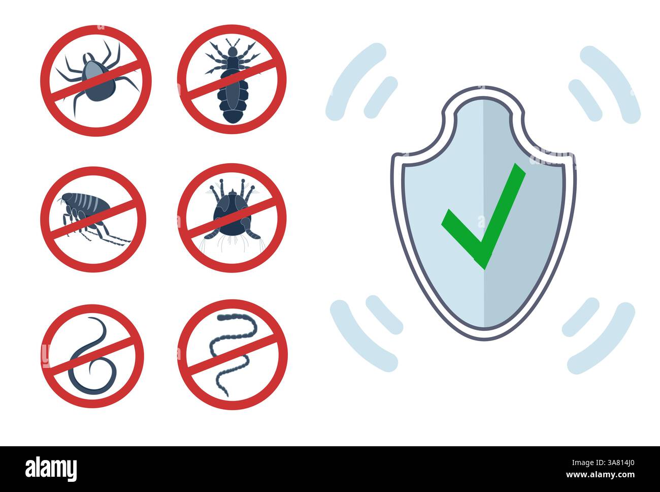 Insect control: protecting against pests with effective measures Stock ...