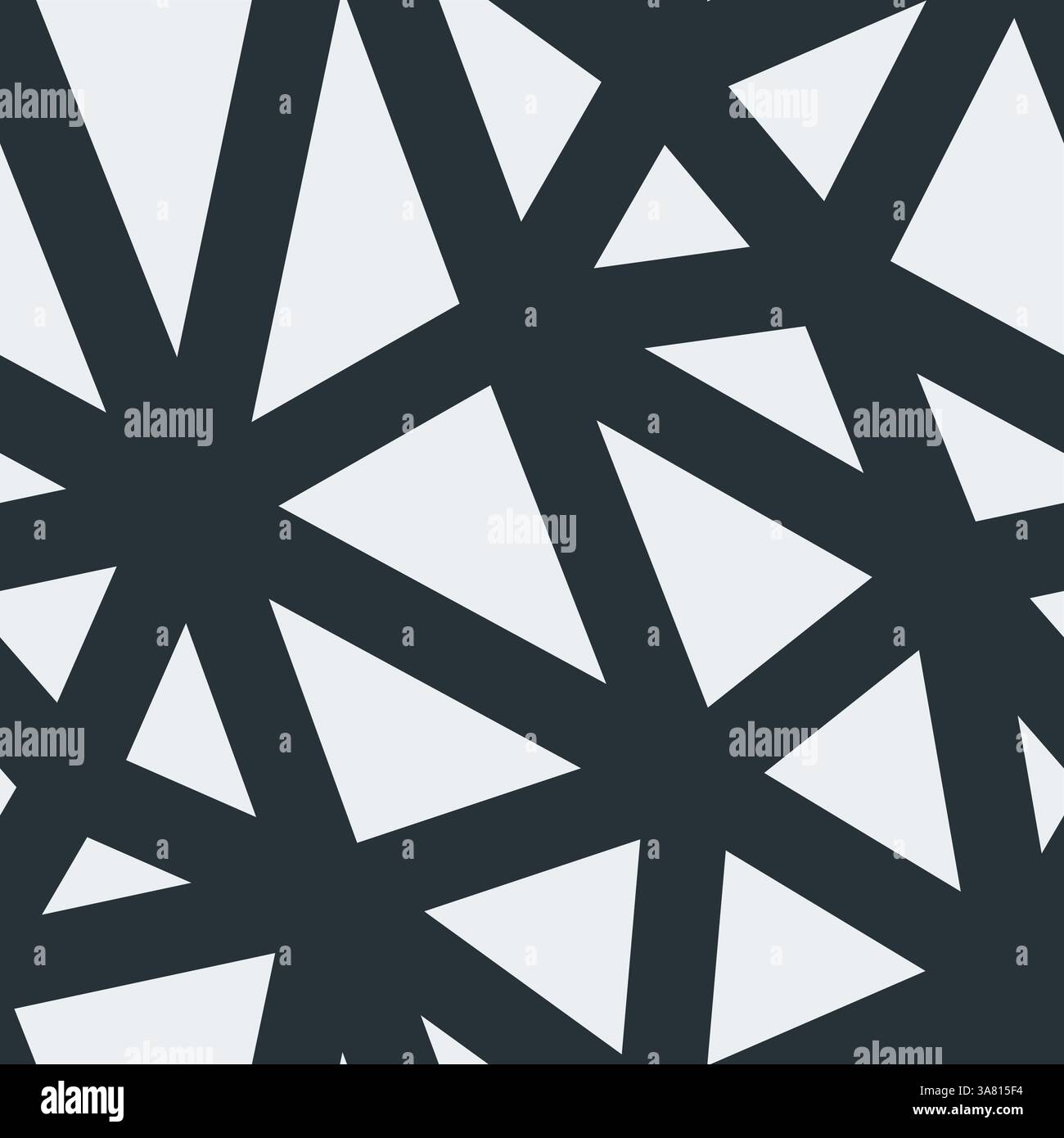 Geometric pattern. Blue Grey color. Big triangles size. Heavy lines ...