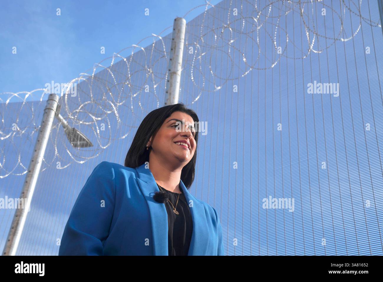 Justice Secretary Shabana Mahmood during the official opening of HMP ...