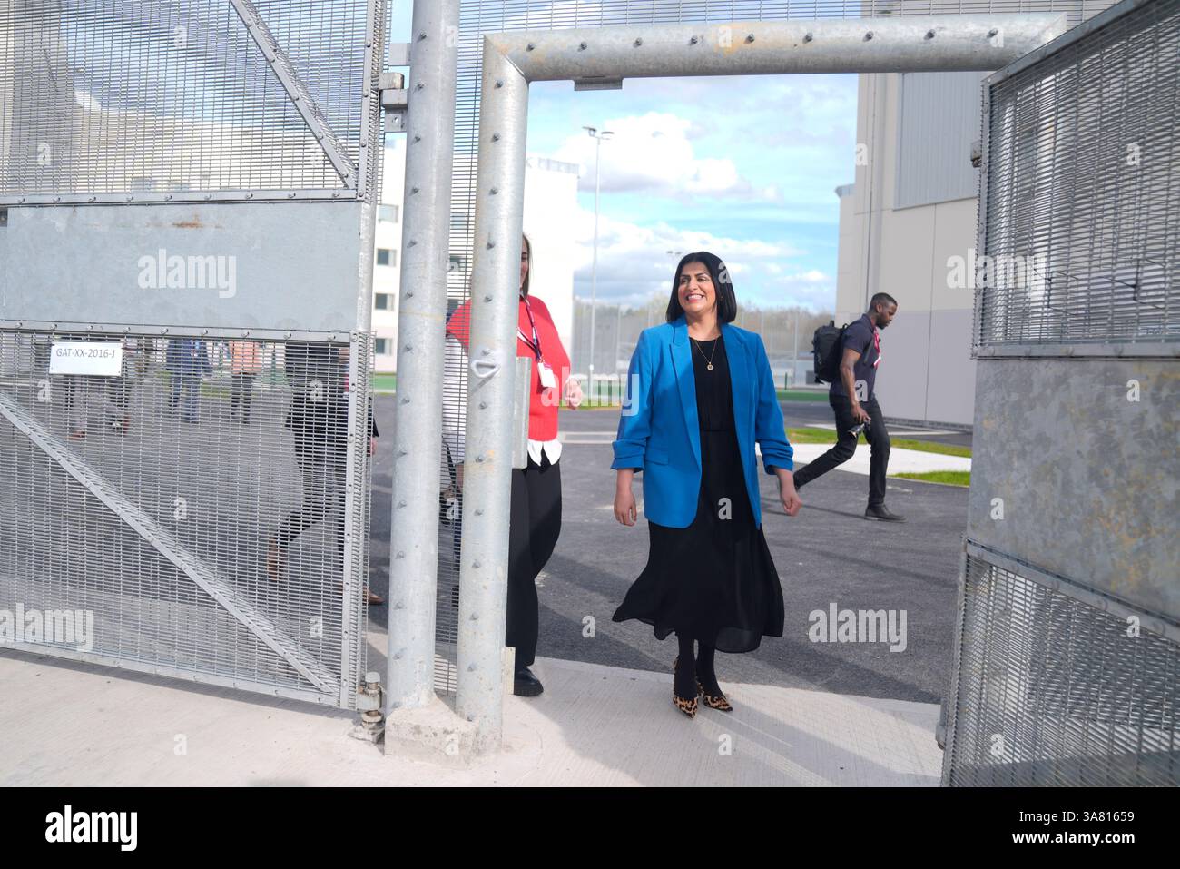 Justice Secretary Shabana Mahmood during the official opening of HMP ...