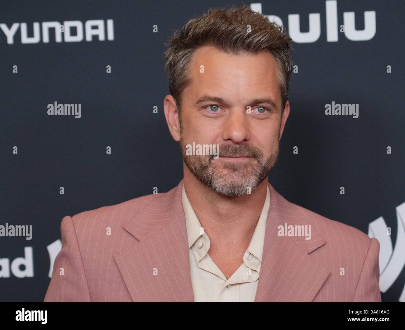 Joshua Jackson arrives at the 36th Annual GLAAD Media Awards held at ...