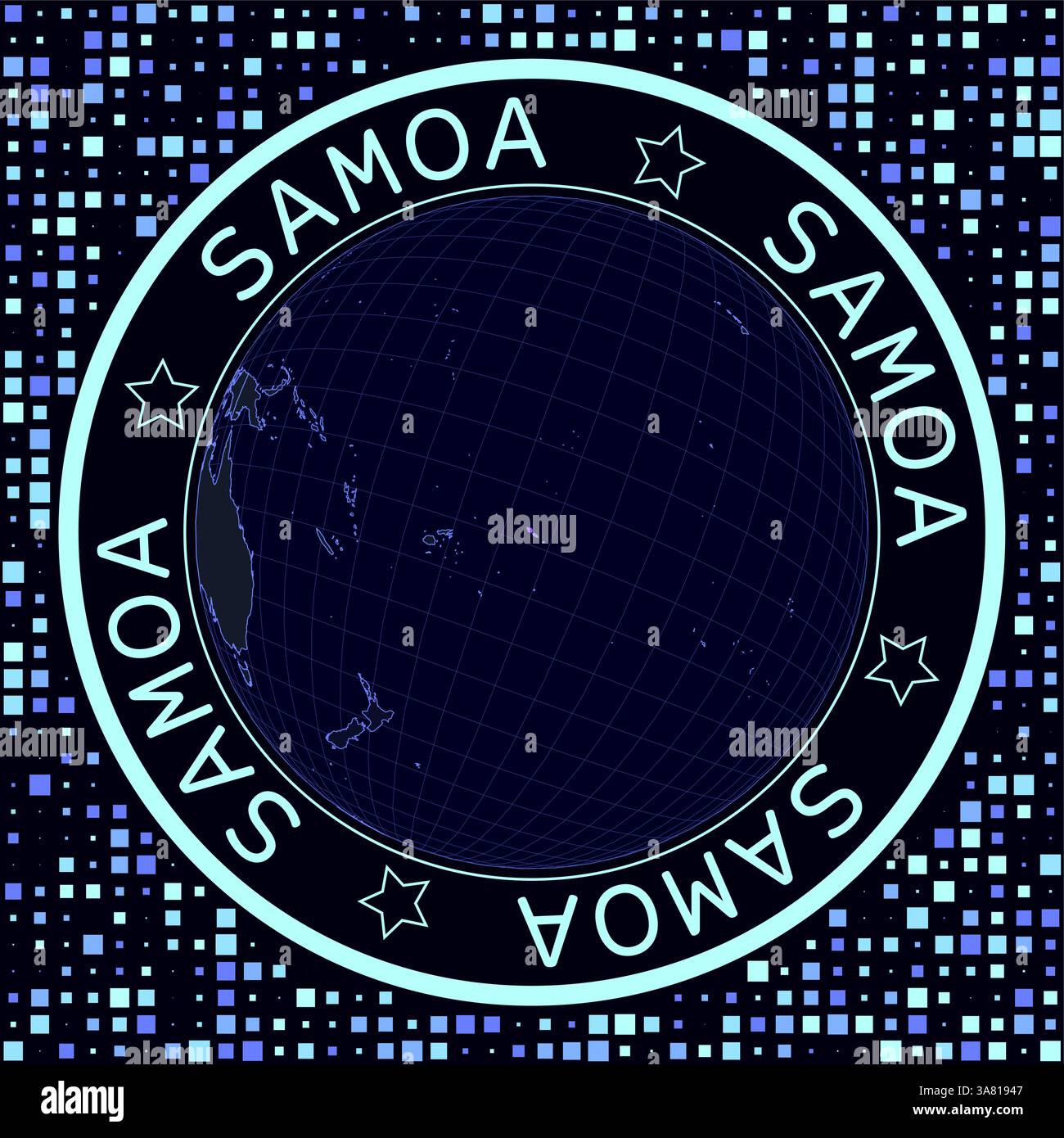 Samoa view Stock Vector Images - Alamy