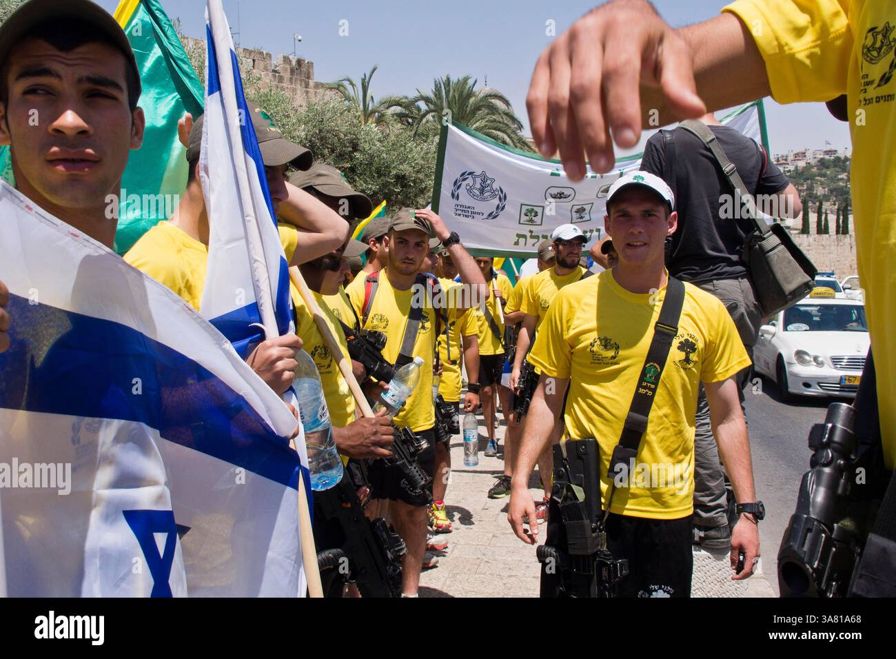 May 06, 2013 - Jerusalem, Israel - Over one hundred officers and ...