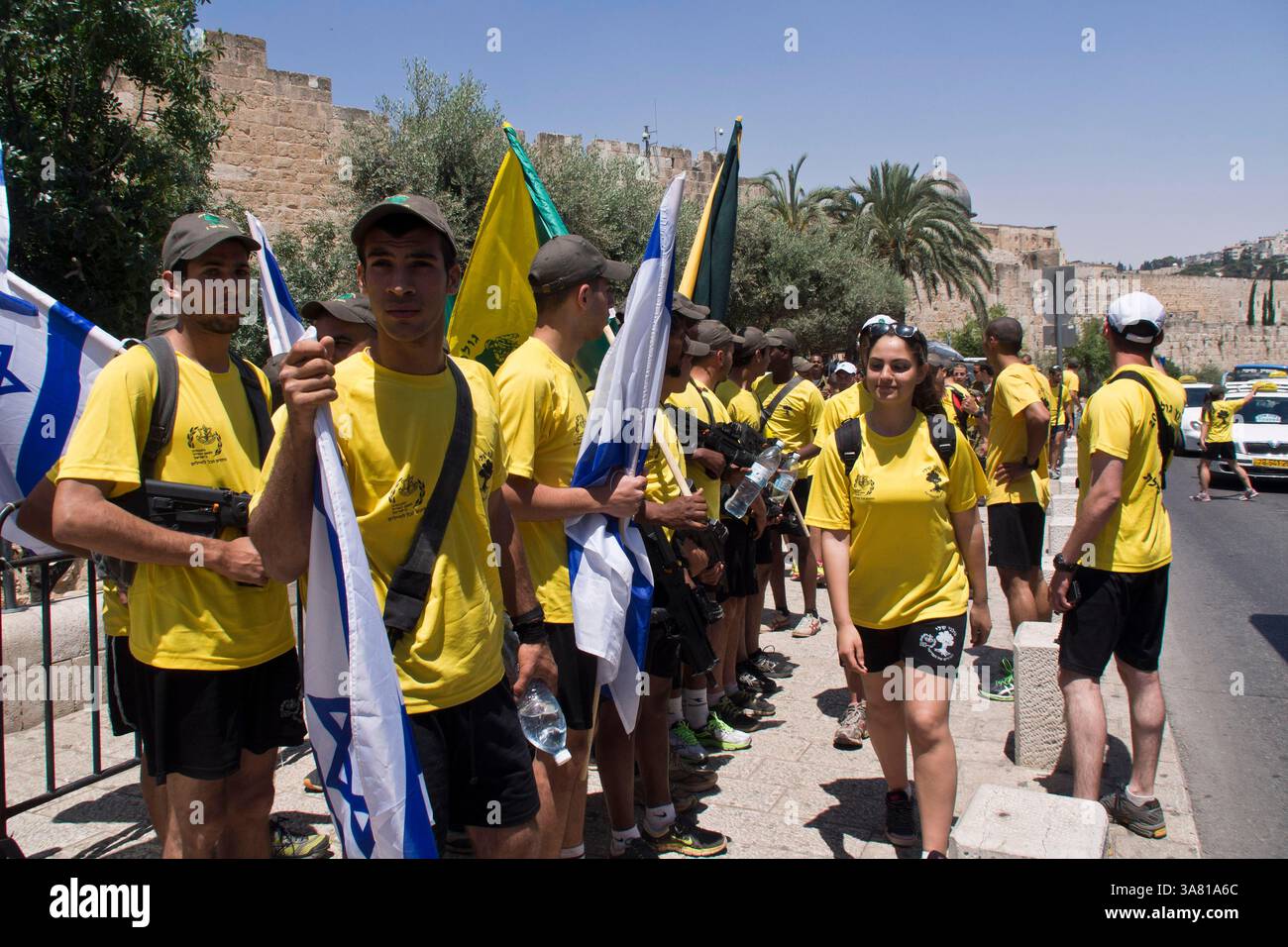 May 06, 2013 - Jerusalem, Israel - Over one hundred officers and ...