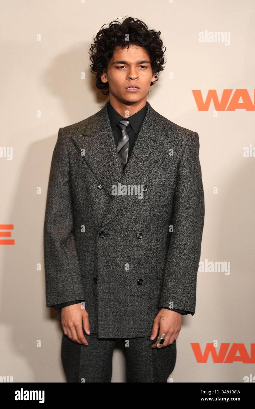 D'Pharaoh Woon-A-Tai attends the A24's "Warfare" Los Angeles Premiere ...