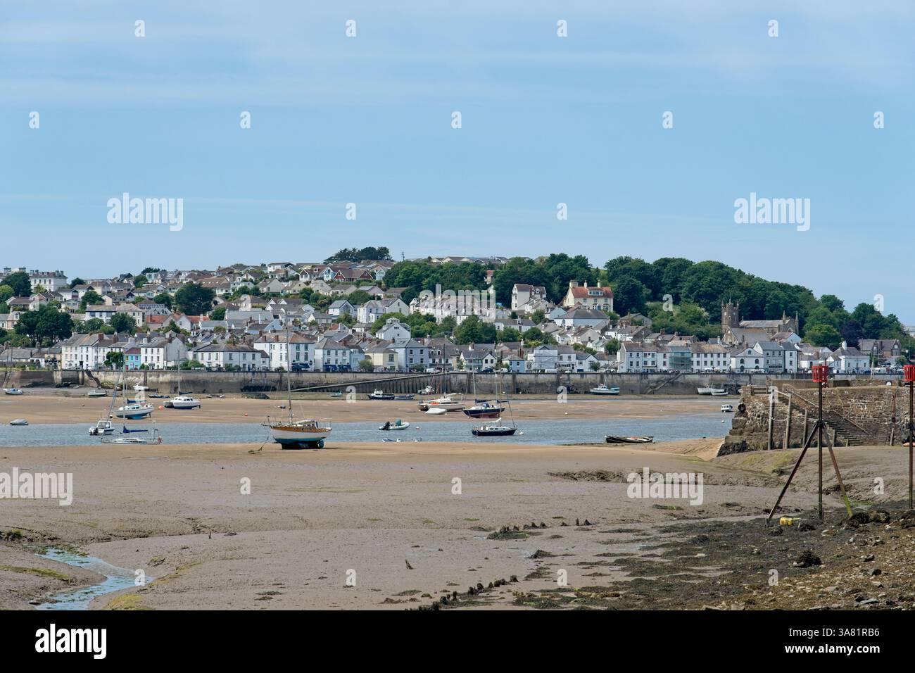 Instow England - 20 June 2024 - Town of Appledore across the River ...