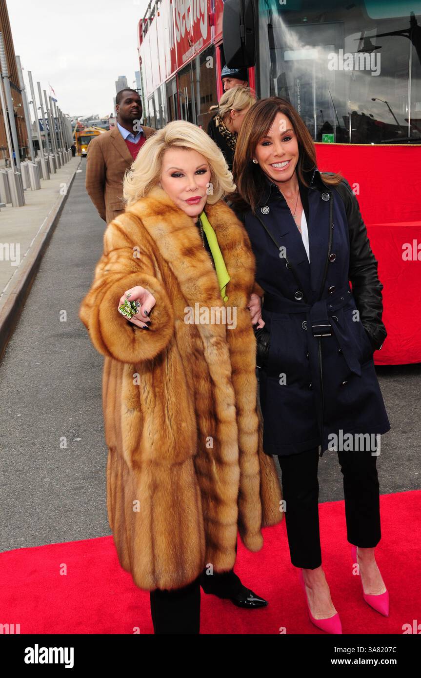 March 1, 2013 - New York, New York, U.S. - Joan Rivers, Melissa Rivers ...