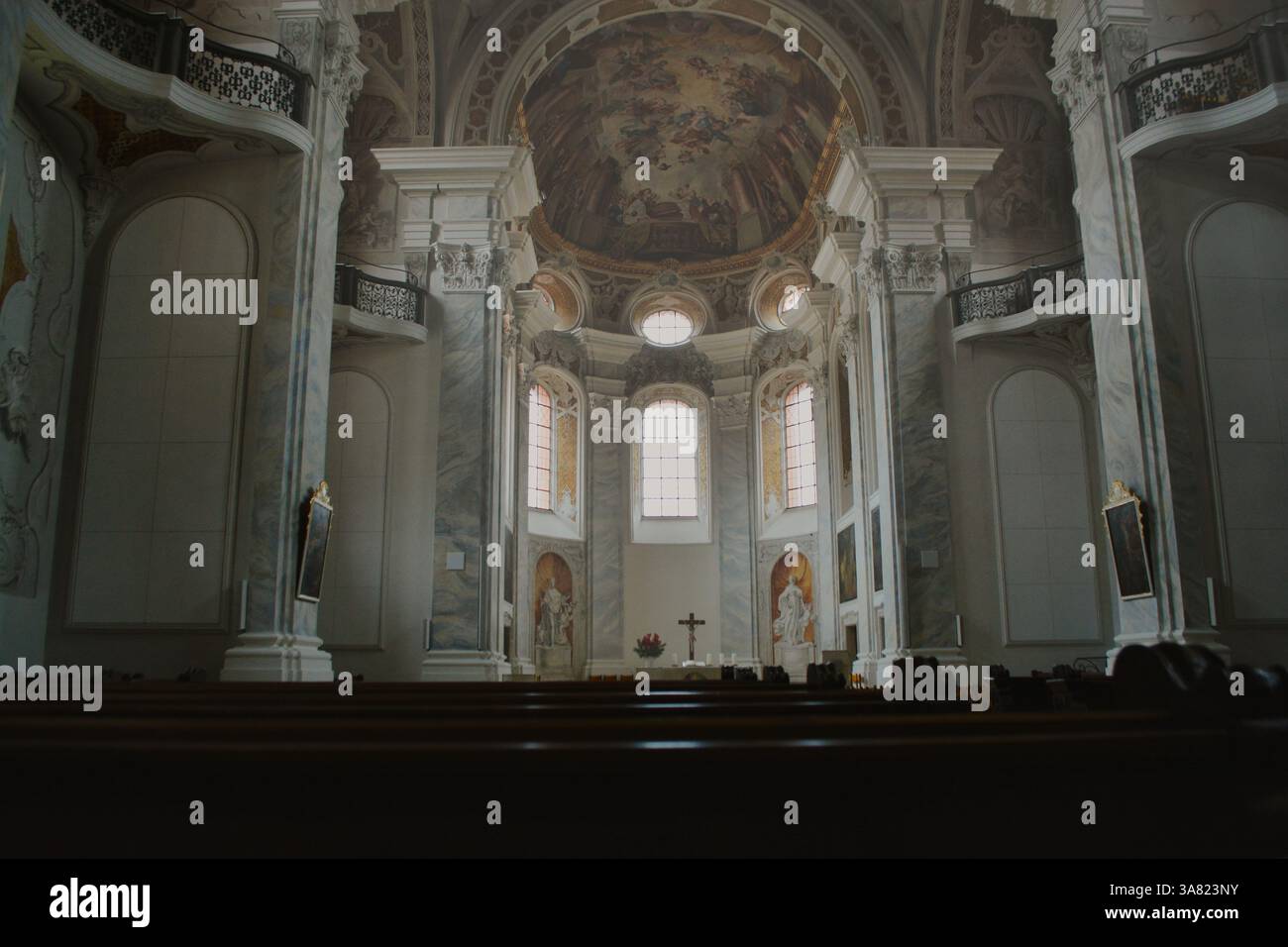ERLANGEN, GERMANY - January 2025: Medieval Huguenot Church from 1703 ...