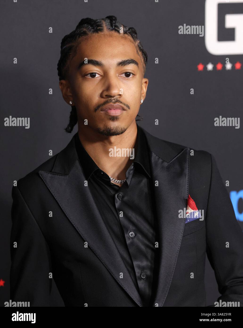 Los Angeles, United States. 27th Mar, 2025. Miles Brown attends the ...