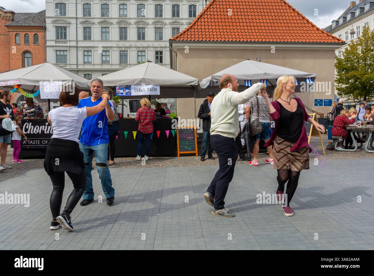 Copenhagen, Denmark, Danish Couples, People Dancing in Danish Food ...