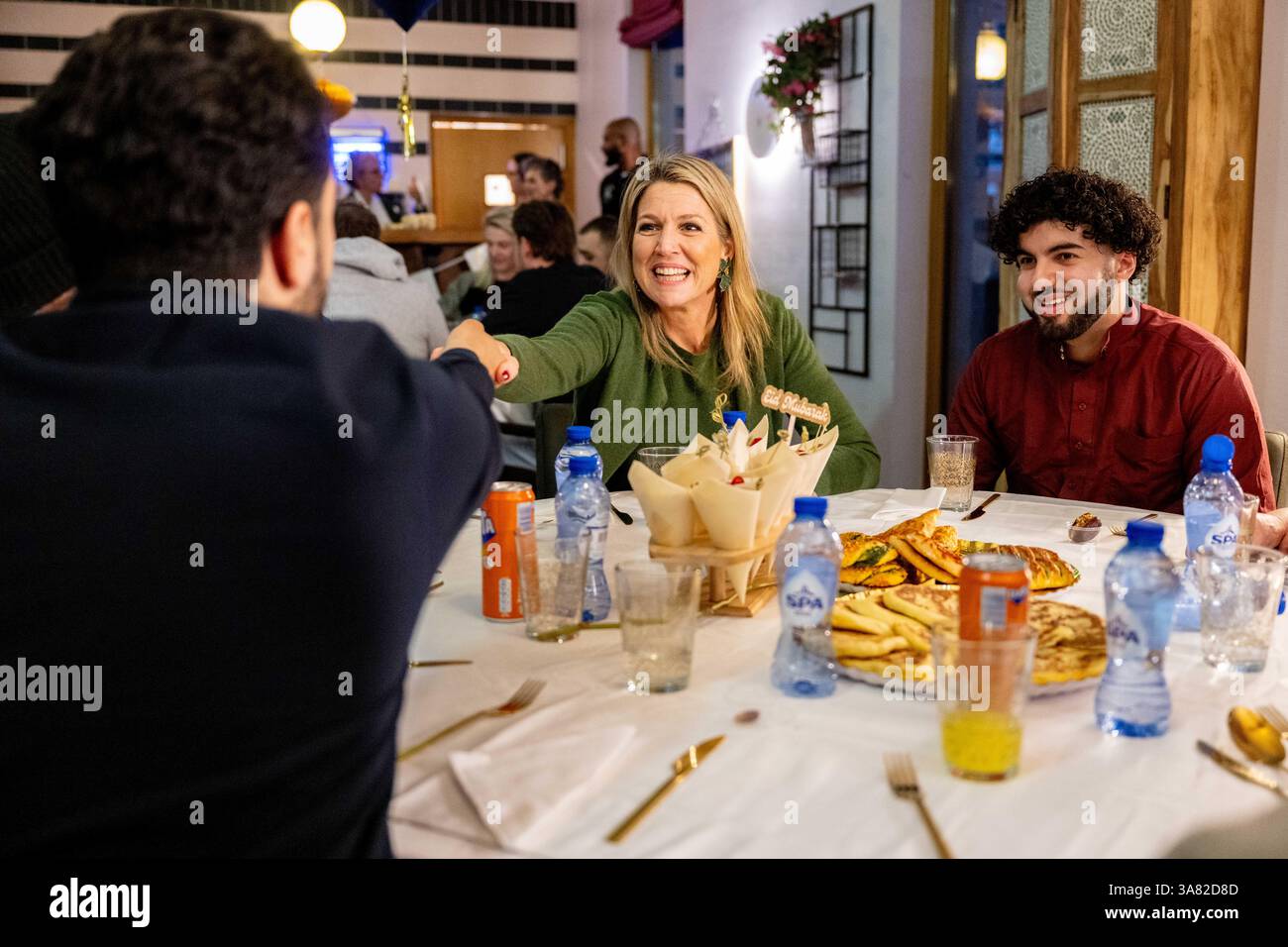 Amsterdam, The Netherlands. 27th Mar, 2025. Queen Maxima at an Iftar ...