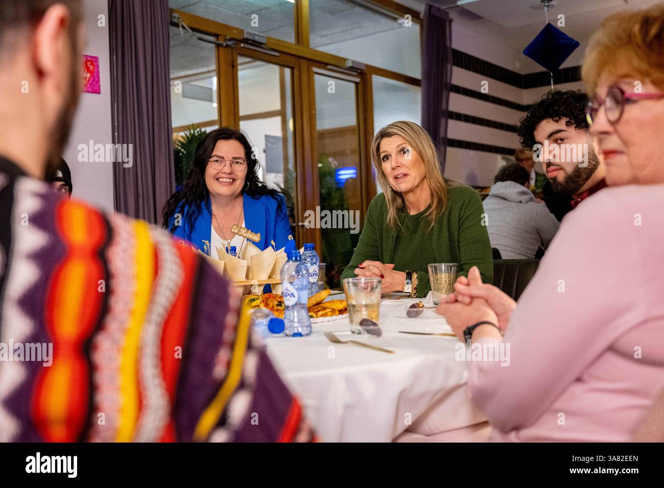 Amsterdam, The Netherlands. 27th Mar, 2025. Queen Maxima at an Iftar ...