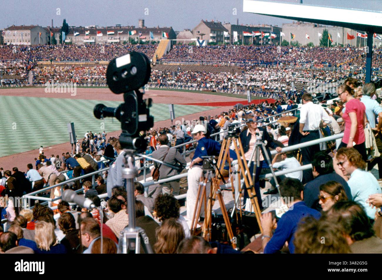 Opening of the 10th World Festival of Youth and Students 1973 in the ...