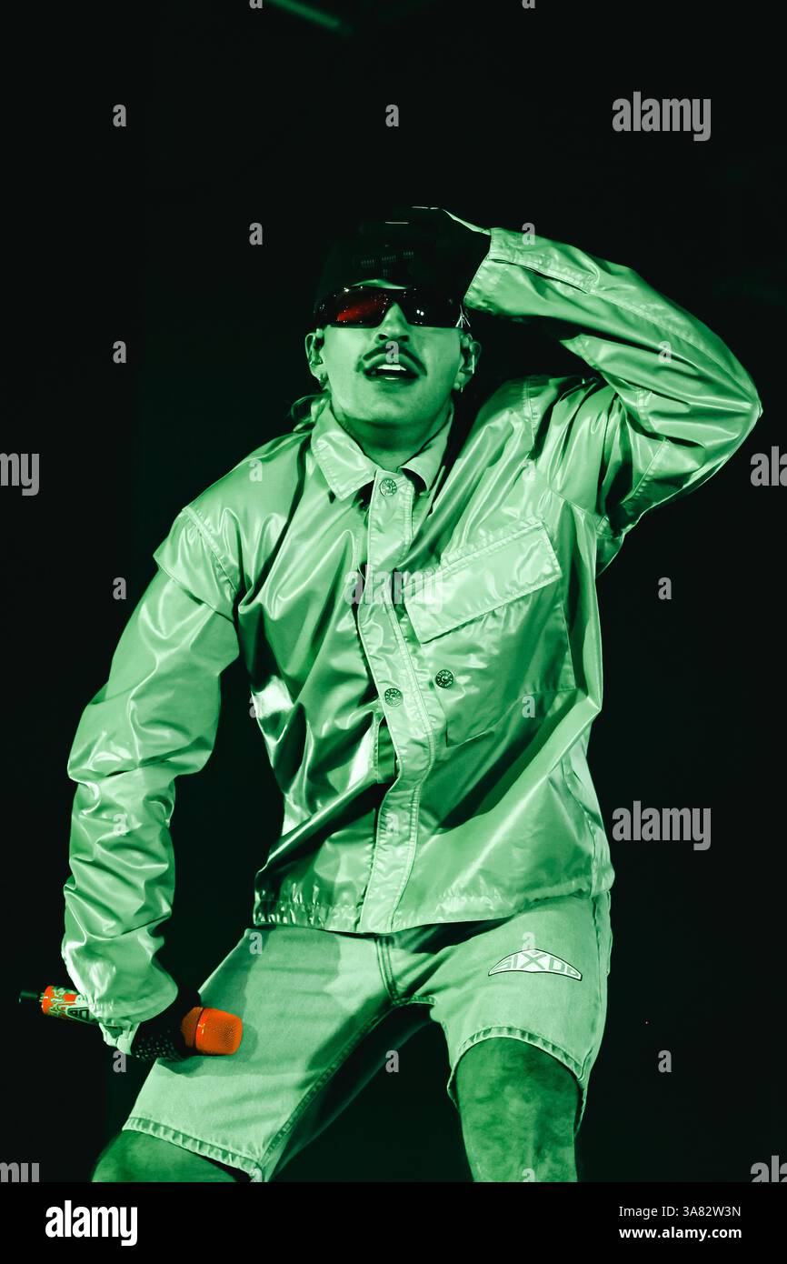 Milan, Feid performs in concert during the Europe Fastest Tour at ...