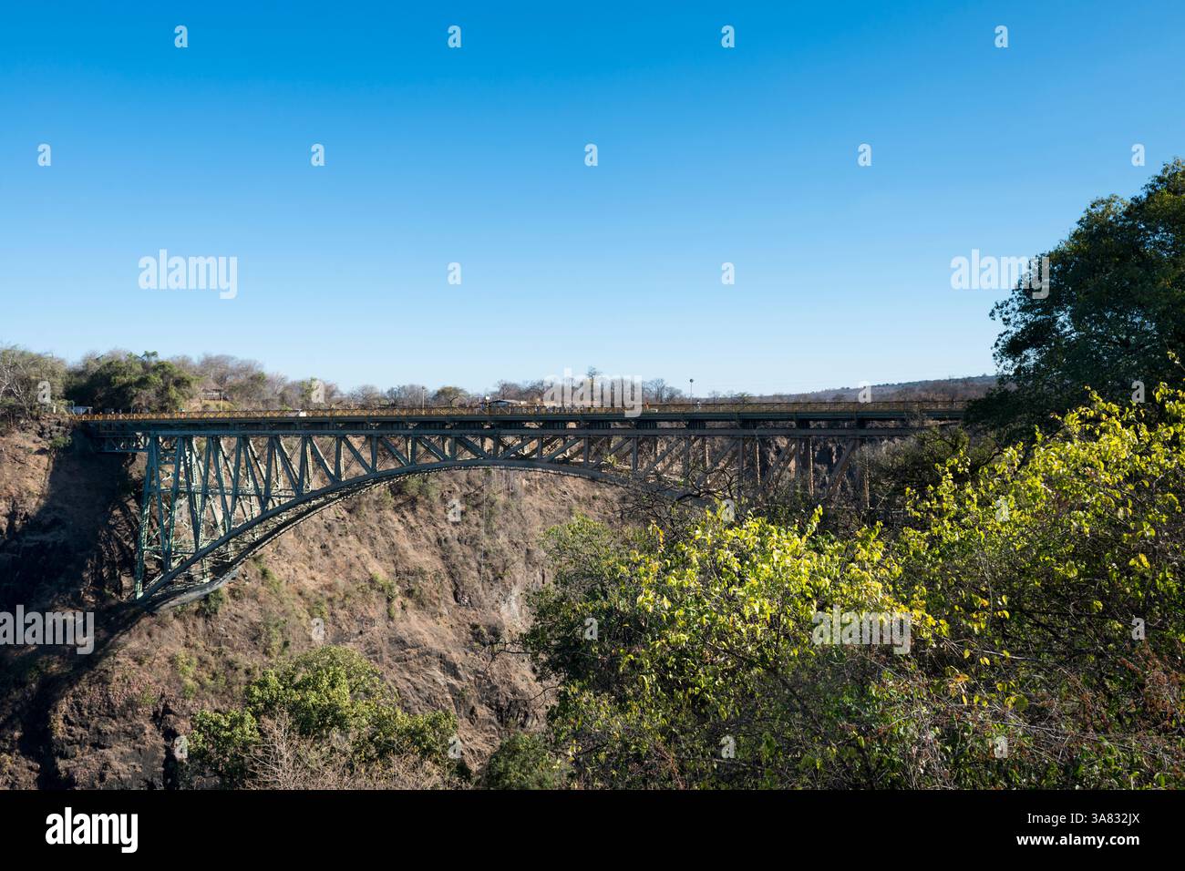 Victoria Falls Bridge,Second Gorge of Victoria Falls, crossing the ...
