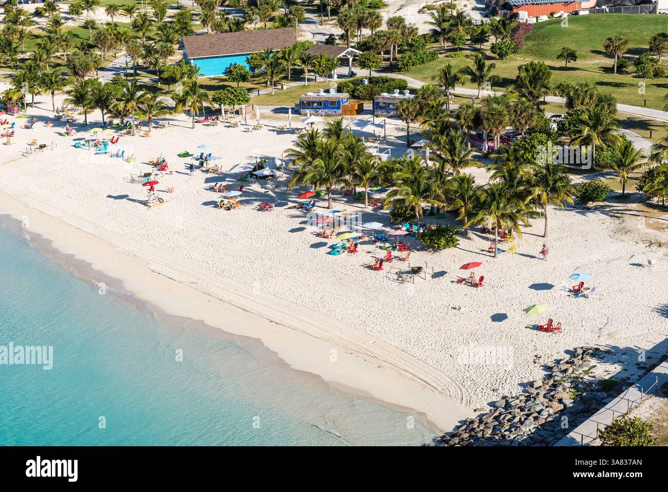 Ocean Cay MSC Marine Reserve, The Bahamas - April 6, 2024: Beautiful ...