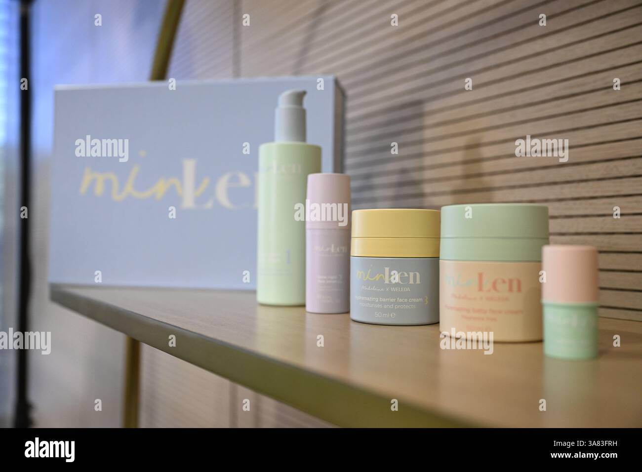 Princess Madeleine Bernadotte osf Sweden launches the new skincare brand MinLen together with ...