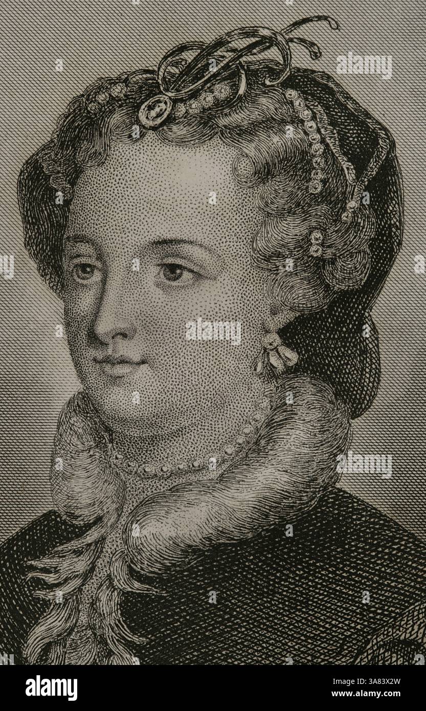 Mary Stuart. Mary I of Scotland (1542-1587). Queen of Scotland (1542 ...