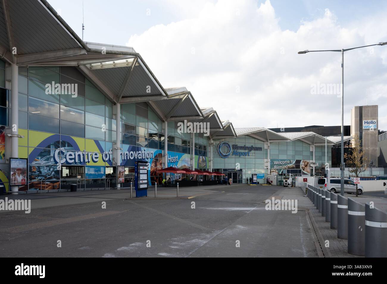 Birmingham Airport terminal building, UK Stock Photo - Alamy