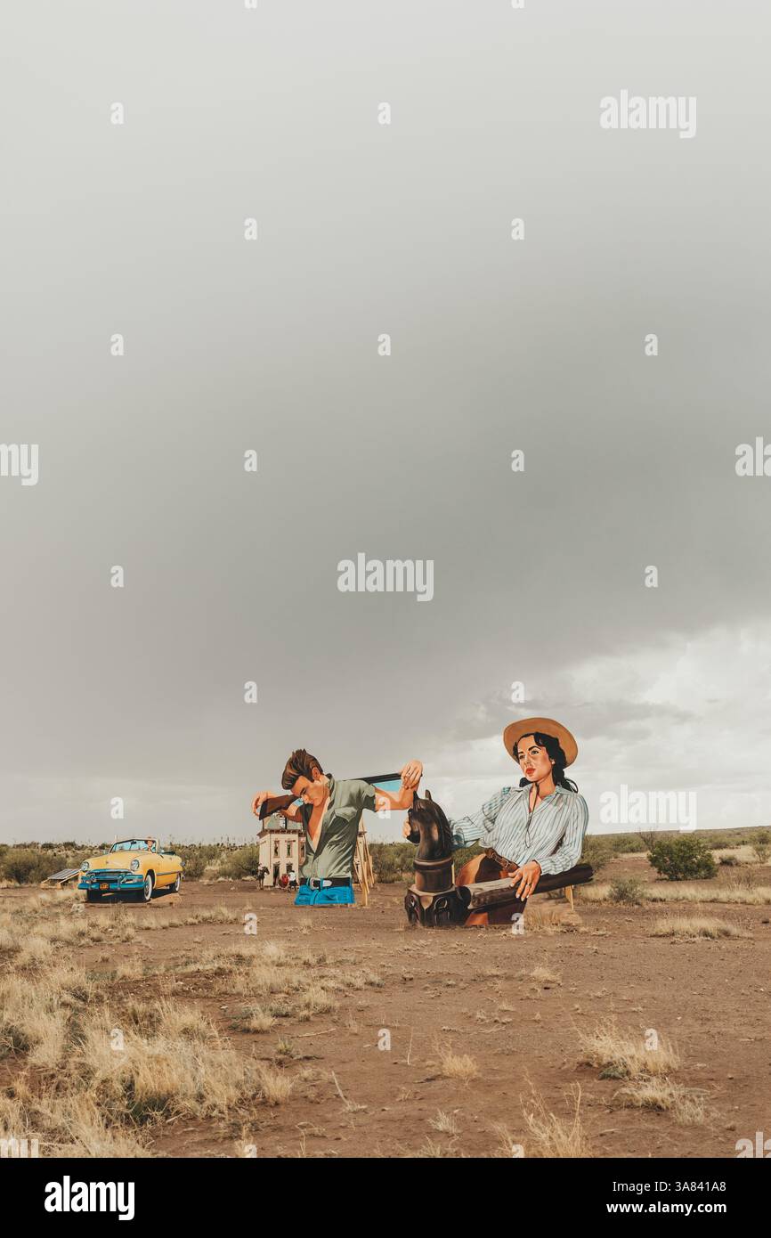 Texas hollywood movie set hi-res stock photography and images - Alamy