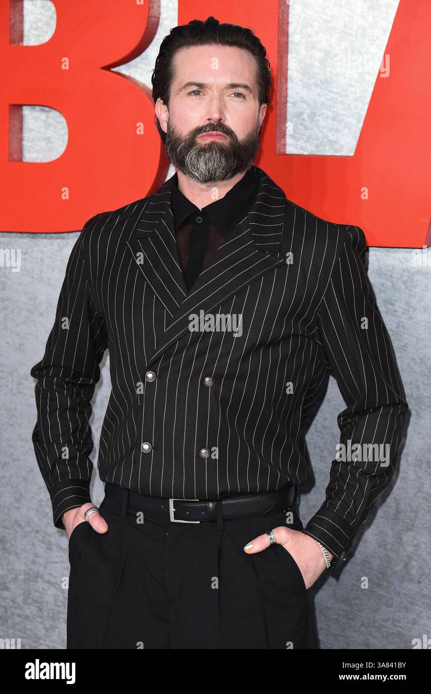 Emmett J. Scanlan bei der Premiere der Paramount Serie MobLand im Odeon ...