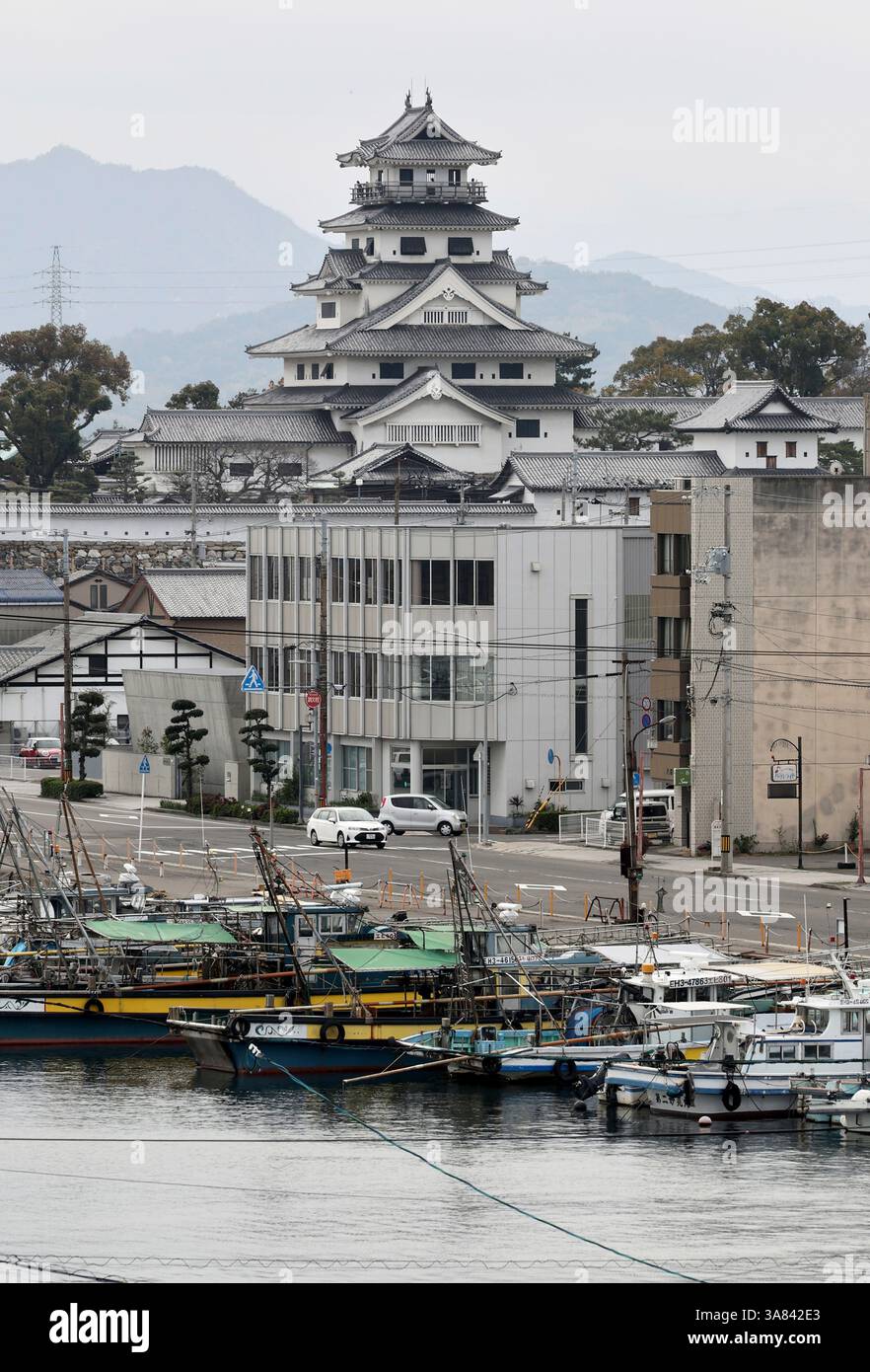 Imabari Castle, located in the city center, is one of Japan's leading ...