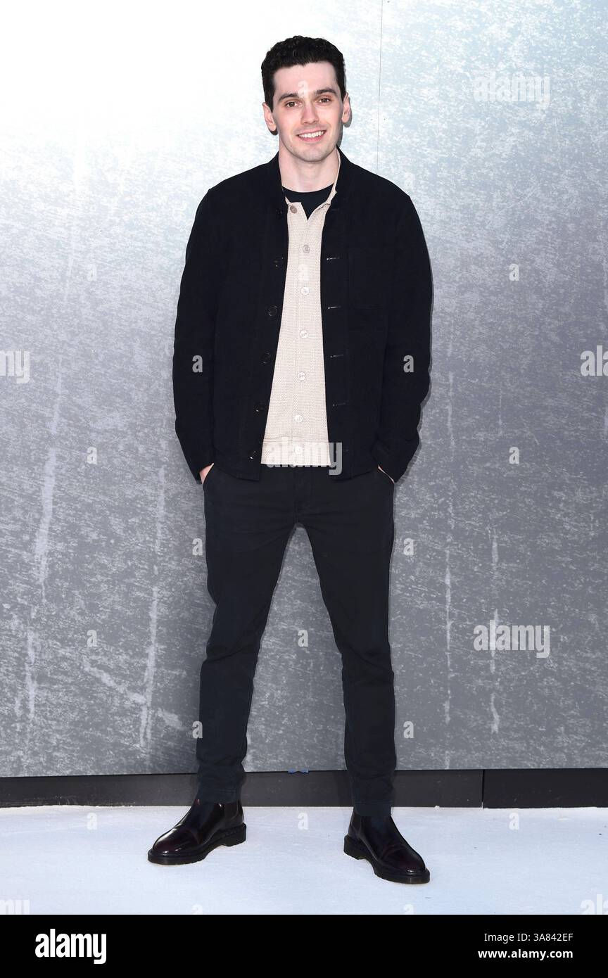 Jack Rowan bei der Premiere der Paramount Serie MobLand im Odeon Luxe ...