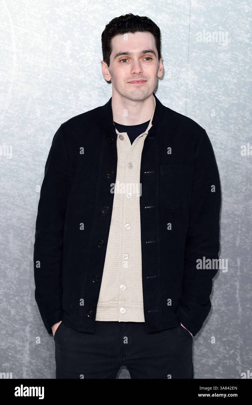 Jack Rowan bei der Premiere der Paramount Serie MobLand im Odeon Luxe ...
