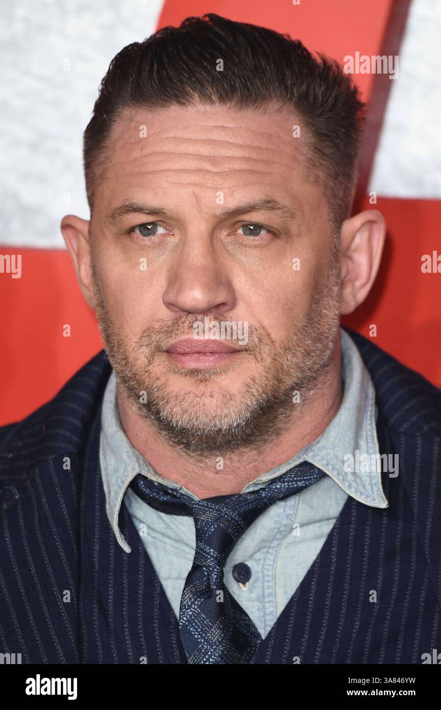 Tom Hardy bei der Premiere der Paramount Serie MobLand im Odeon Luxe ...