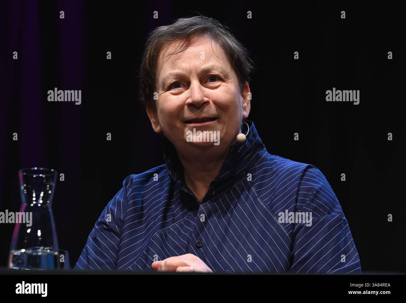 Die irische Schriftstellerin Anne Enright liest und spricht auf der Lit ...