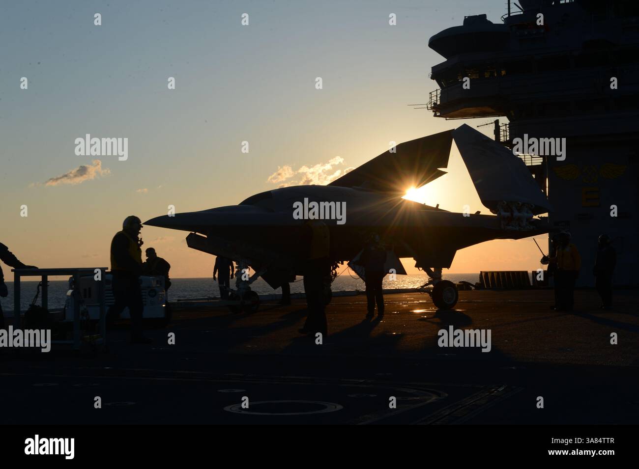 May 14, 2013 - Atlantic Ocean - An X-47B Unmanned Combat Air System ...