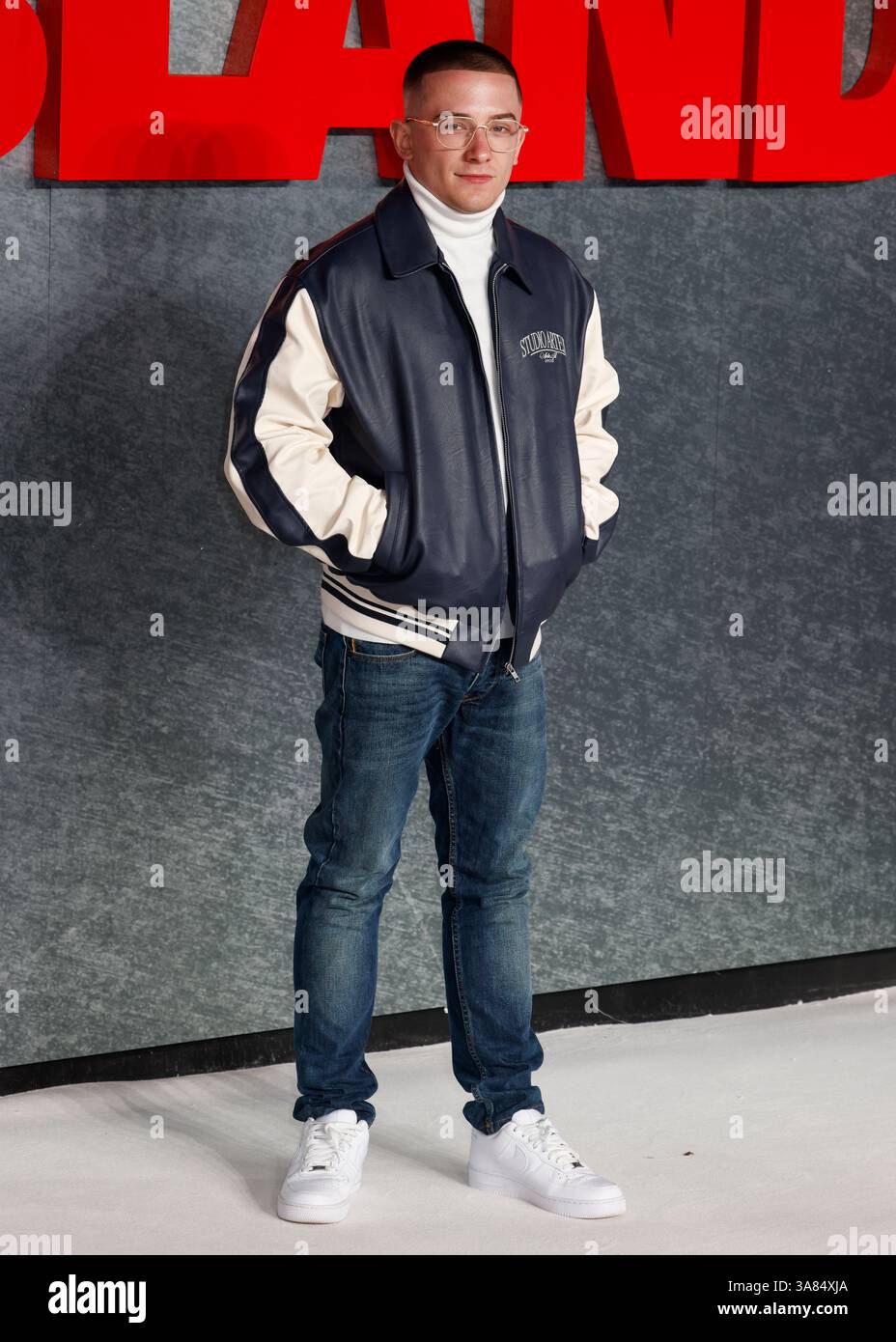 ArrDee attends the MobLand Global Premiere at Odeon Luxe in Leicester ...