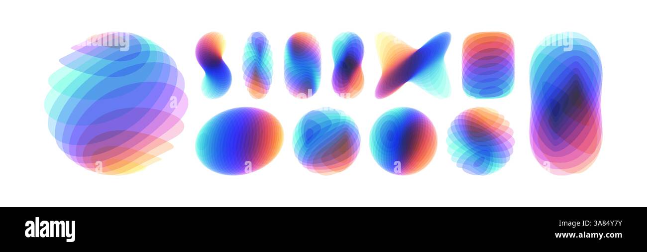 Crystal with various colour Stock Vector Images - Alamy