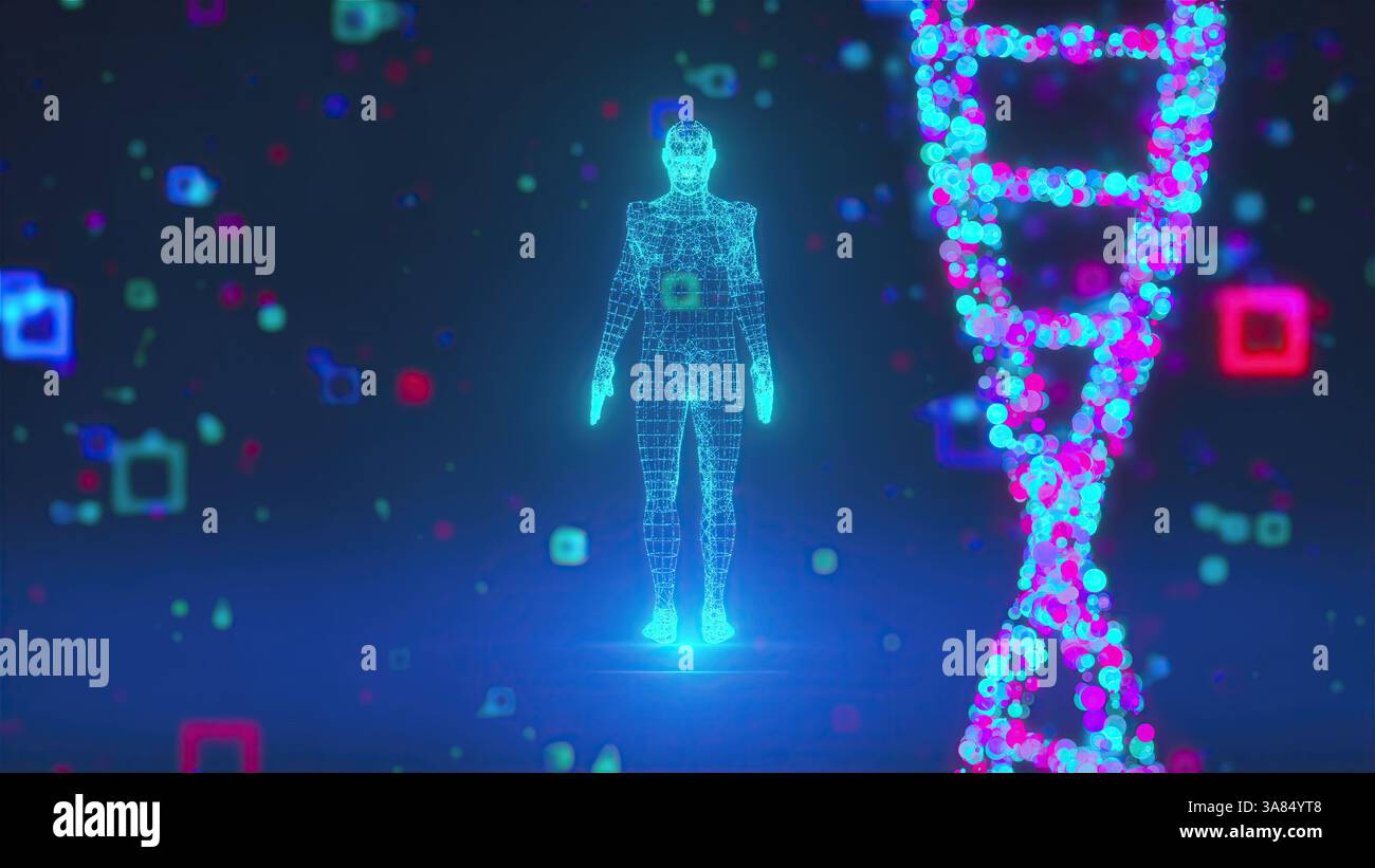 Medical data digital interface animation hi-res stock photography and ...