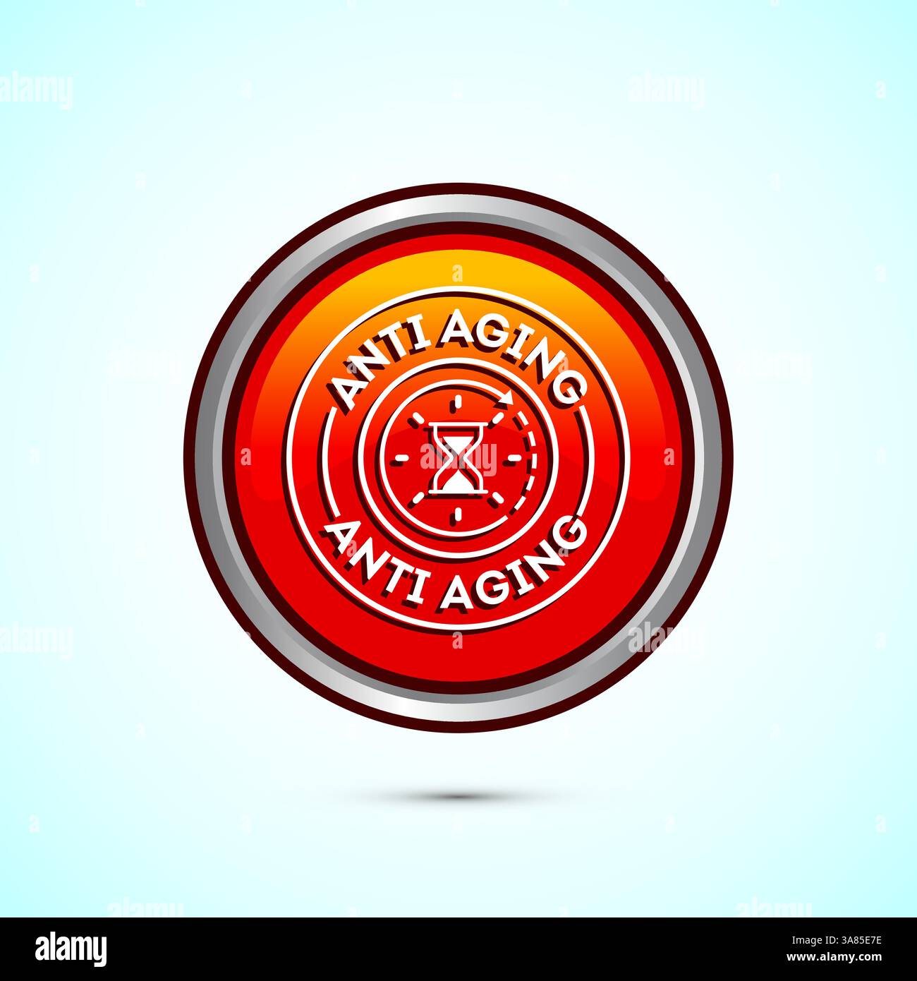 Anti aging icon design illustration. Icon for logo, mobile app, website ...