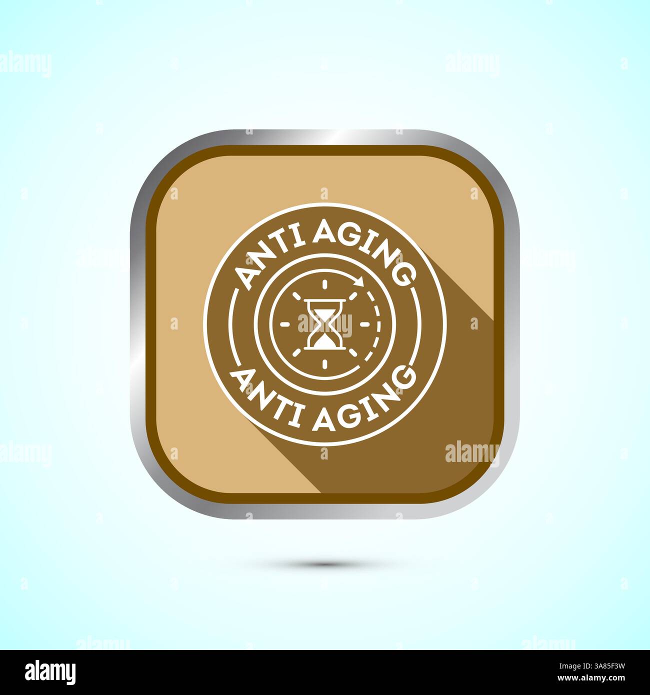 Anti aging icon design illustration. Icon for logo, mobile app, website ...