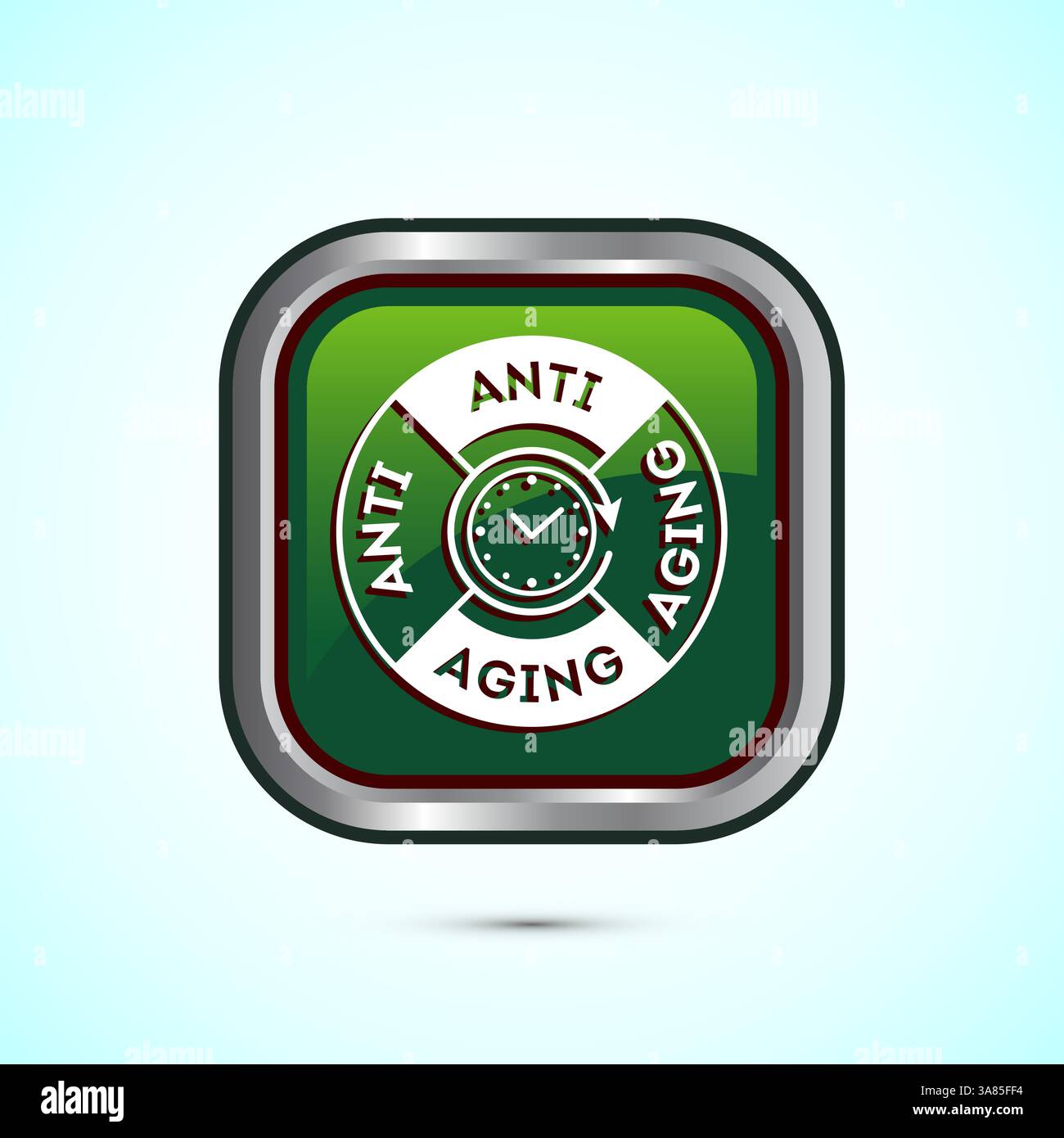 Anti aging icon design illustration. Icon for logo, mobile app, website ...