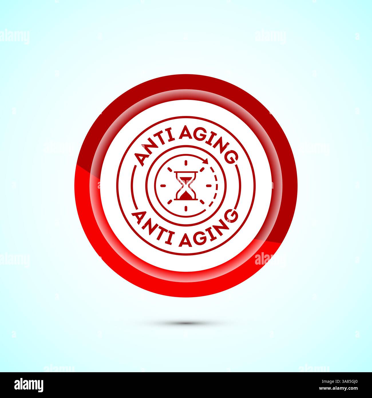 Anti aging icon design illustration. Icon for logo, mobile app, website ...