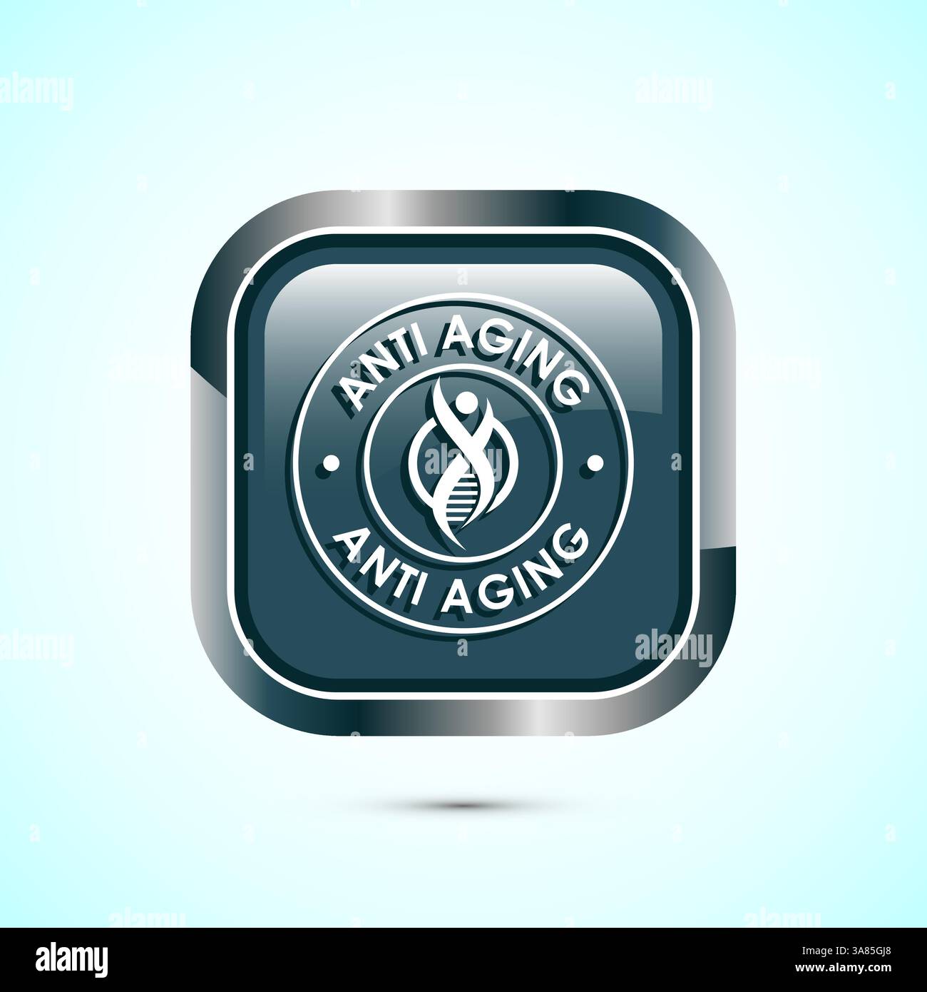 Anti aging icon design illustration. Icon for logo, mobile app, website ...