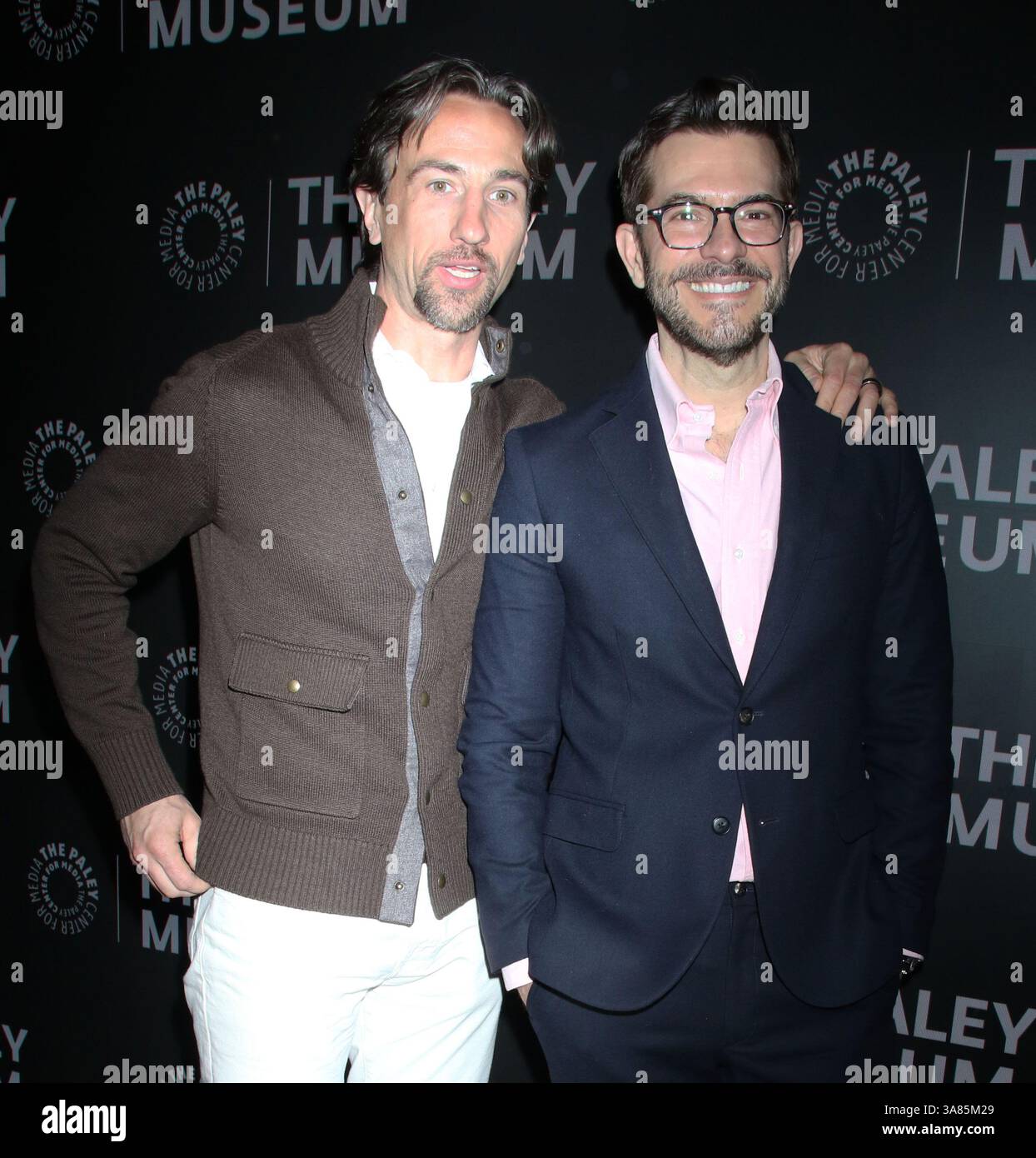 New York, NY, USA. 27th Mar, 2025. James Weaver, and Peter Huyck at ...