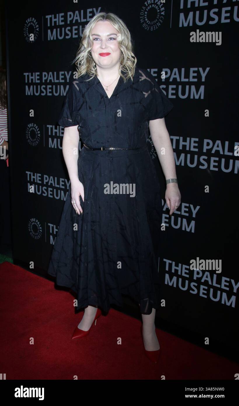 New York, NY, USA. 27th Mar, 2025. Mara Webster at PaleyLive: An ...